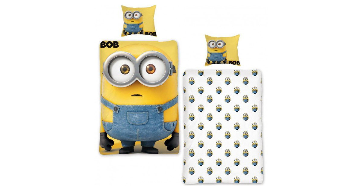 DĚTSKÉ BAVLNĚNÉ POVLEČENÍ - Mimoni Bob | MKLozkoviny.sk