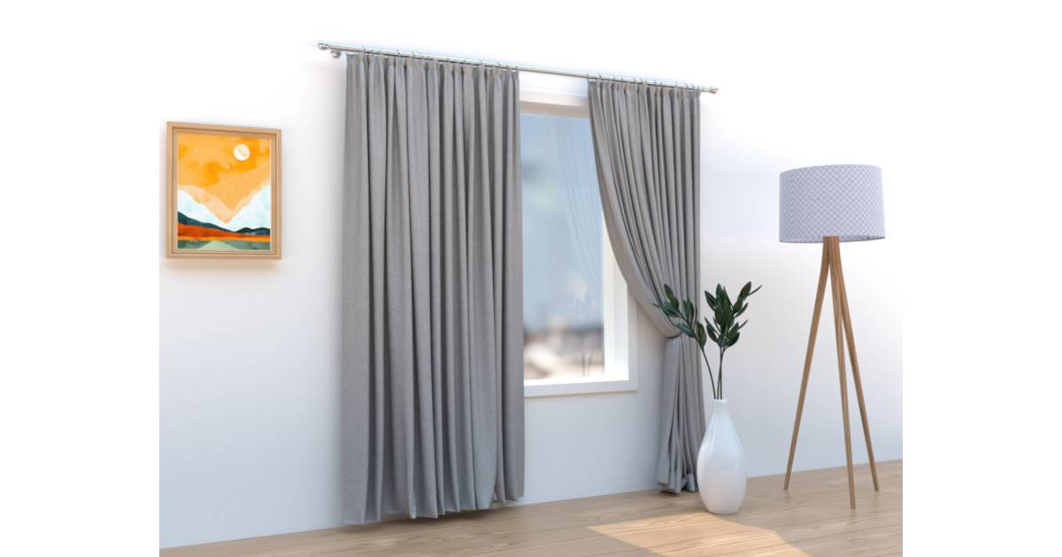 Zatemňovacie závesy Velvet svetlosivá – 140 × 160 cm (2 ks ...